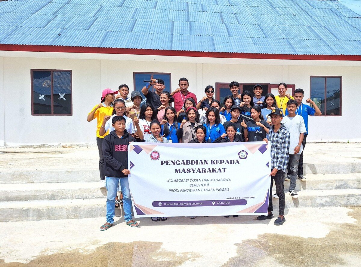 Pengabdian Masyarakat, Kolaborasi Dosen Dan Mahasiswa Di Desa Atubul ...