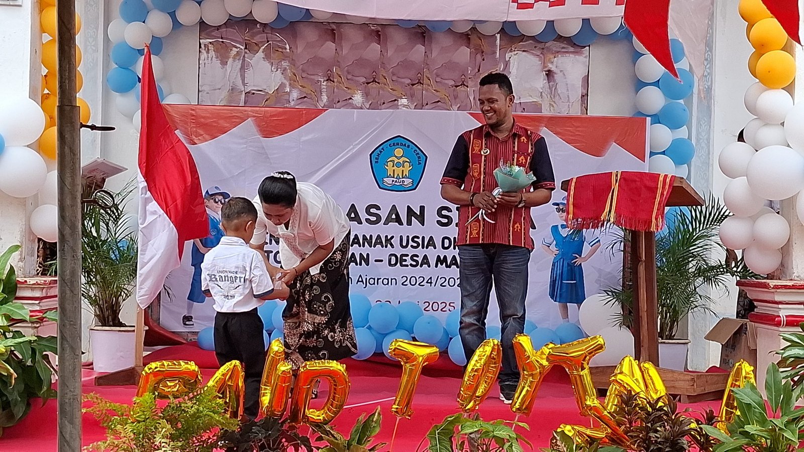 PAUD Toy Tanwan Makatian Gelar Pelepasan Perdana - Ambontoday.com